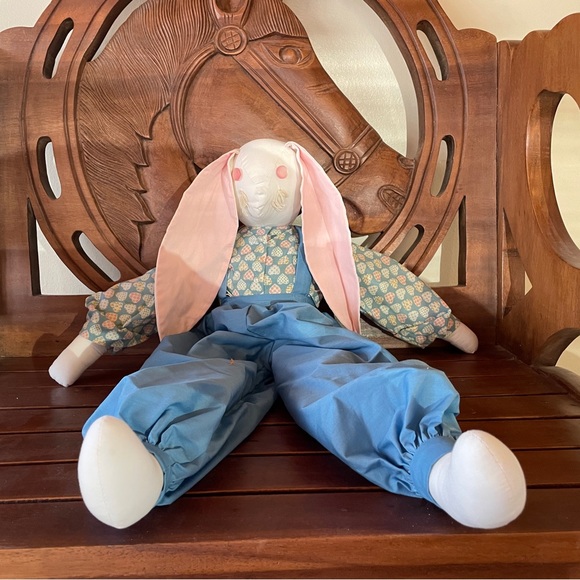 Hand Crafted | Holiday | Vintage Handmade Muslin Floppy Eared Country ...